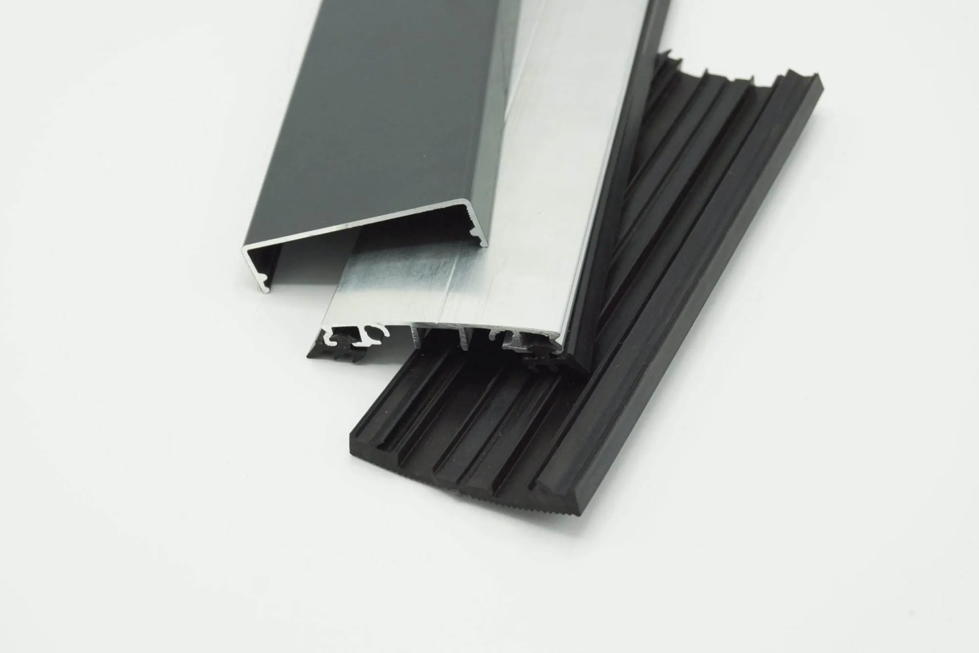 NR01- Glasprofiel compleet (60 mm) - Glasprofielen