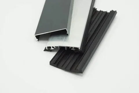 NR01- Glasprofiel compleet (60 mm) - Glasprofielen