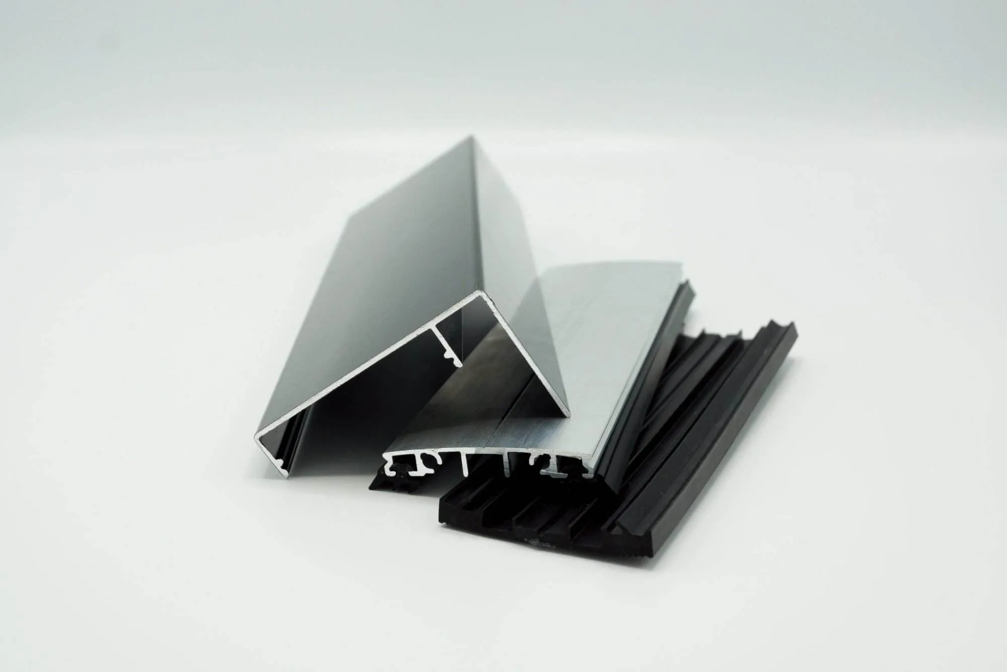 NR05 - Glasprofiel zijkant compleet (78 mm) - Glasprofielen